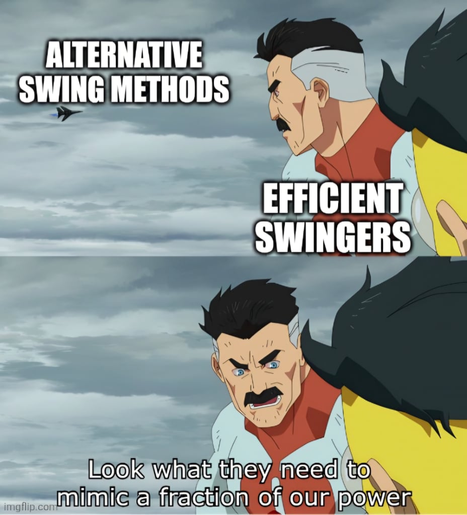 The case for "limiting" raising and lowering arms in the swing. - Page ...