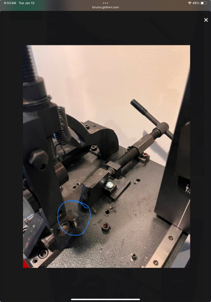 Question about loft/lie machine - WRX Club Techs - GolfWRX