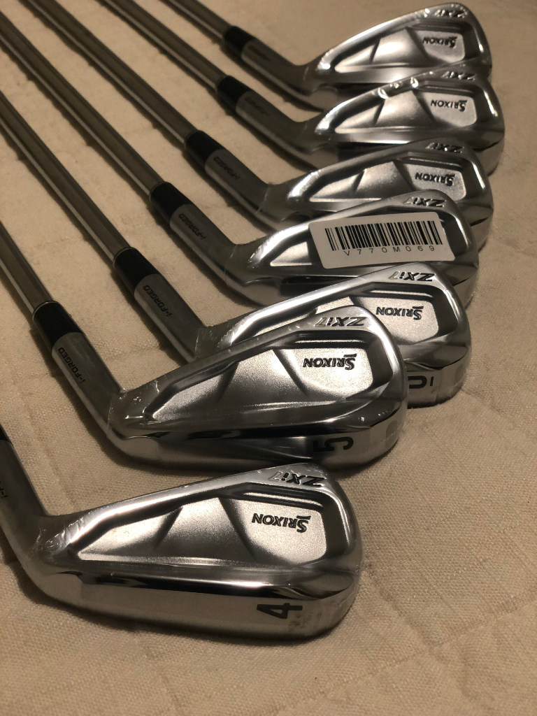 PRICE DROPS!! Brand New Srixon ZXi7 4-PW, Qi35 core 9* driver, Accra ...