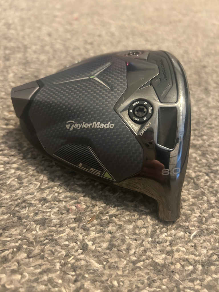 Taylormade Qi35 8* LS head only. Taylormade PacMan putter cover. - For ...