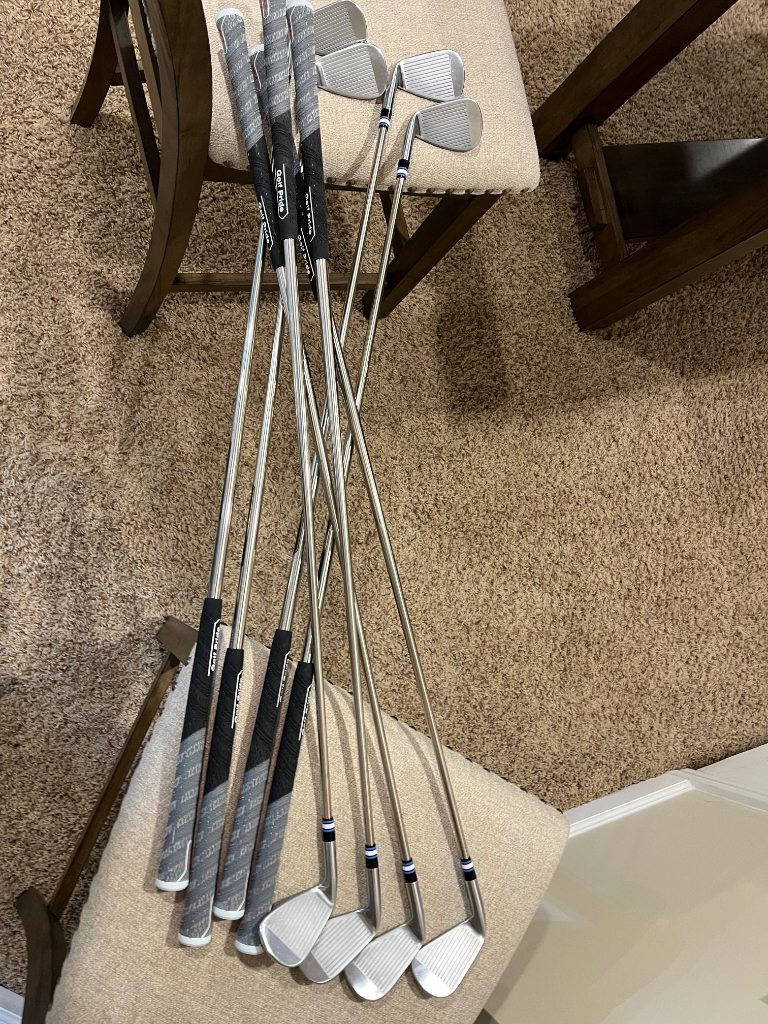 Adam’s XTD Forged Irons custom built with Black Gold shafts and BN ...