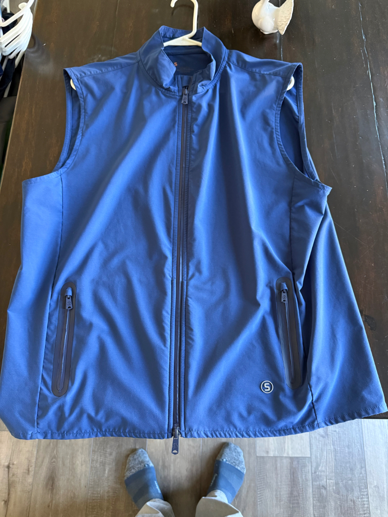 Cool weather clothing (1/4 zips and vests) Asher, Gavin Green ...
