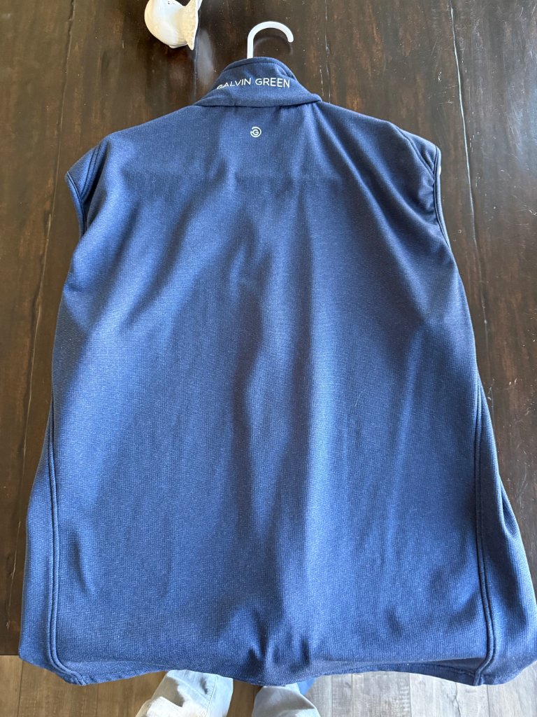 Cool weather clothing (1/4 zips and vests) Asher, Gavin Green ...