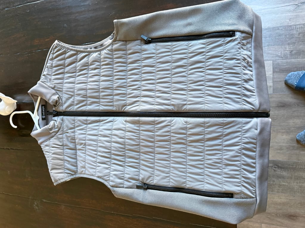 Cool weather clothing (1/4 zips and vests) Asher, Gavin Green ...