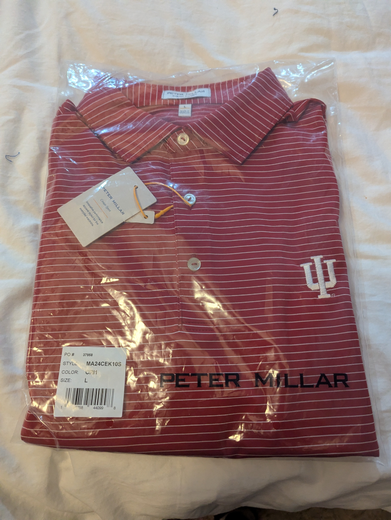 Hoo hoo hoo Hoosiers - Peter Millar - For Sale Archive-For Feedback ...