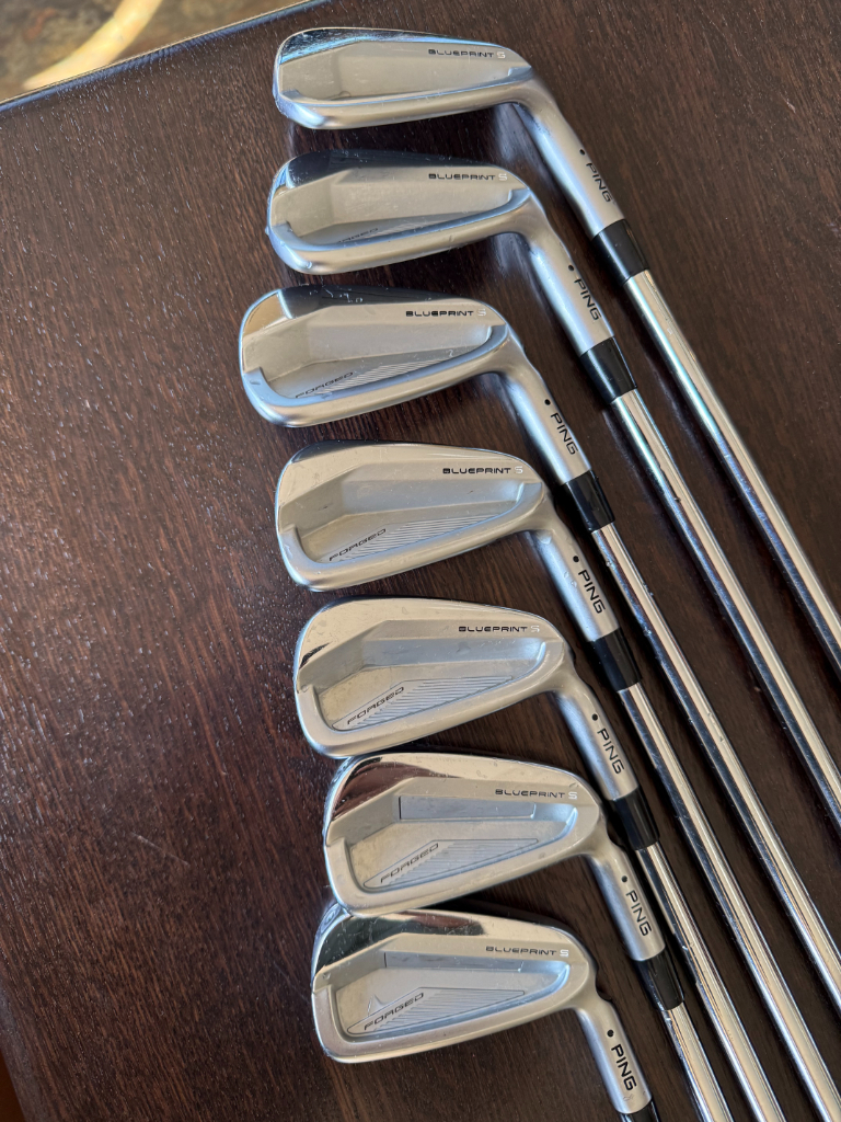 Ping Blueprint S 4-PW with Oban CT 115 S +1/2" length. Standard Loft ...