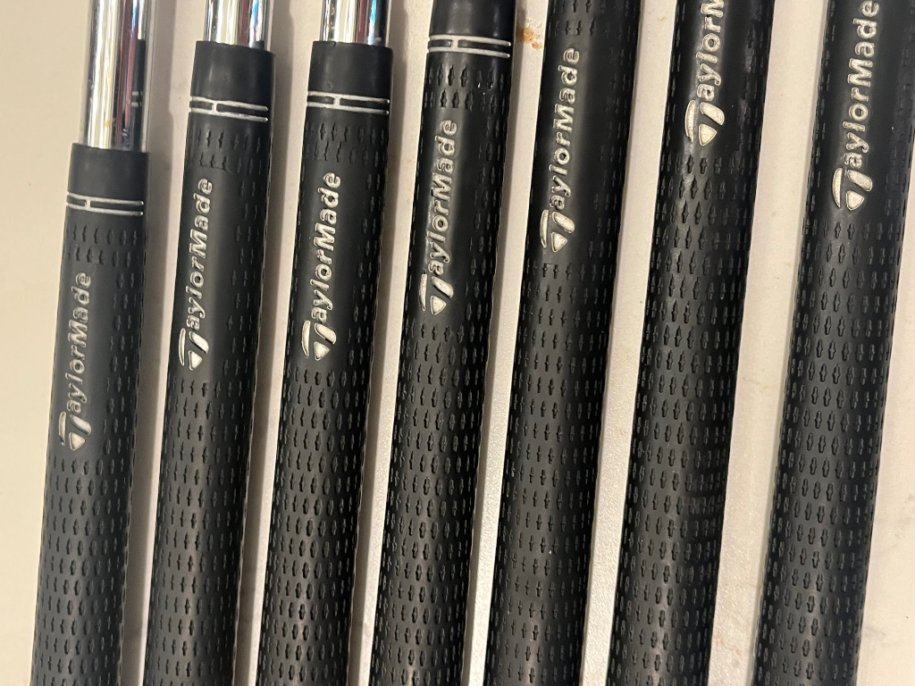 TaylorMade Rac MB Iron Set 4-PW and Matrix Ozik Program 130 Stiff Flex ...