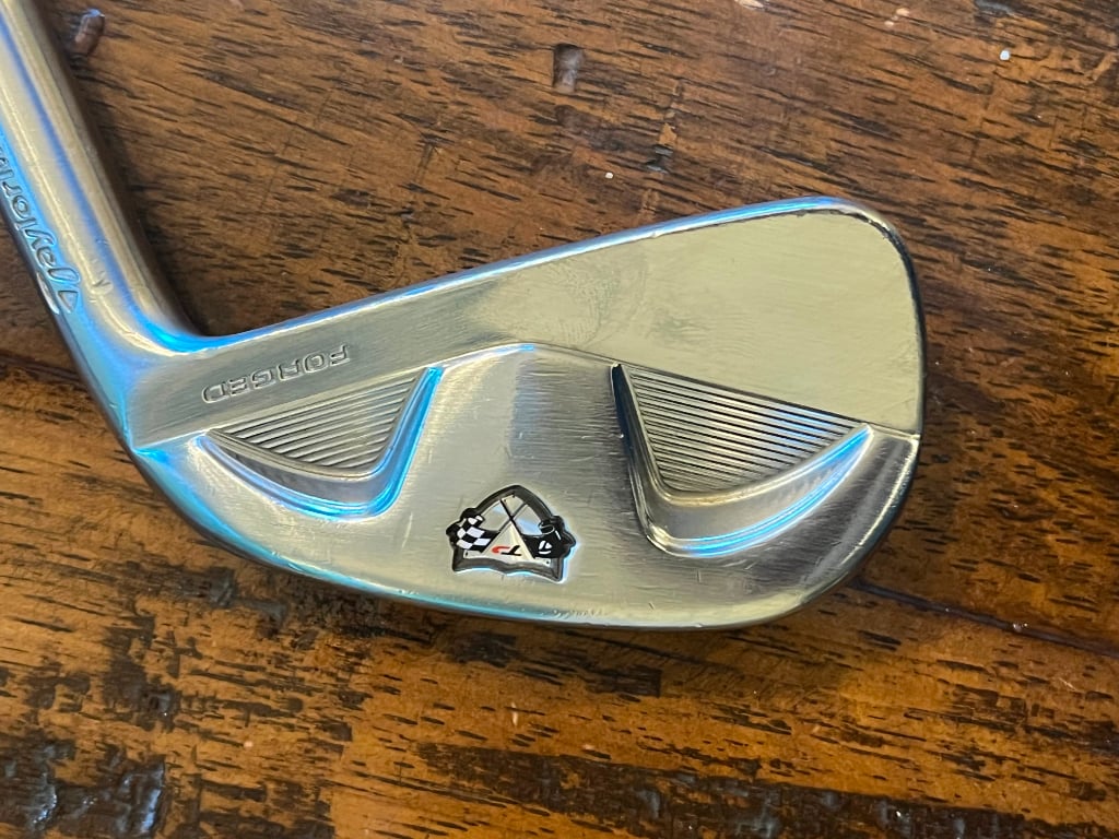 TaylorMade Rac MB Iron Set 4-PW and Matrix Ozik Program 130 Stiff Flex ...