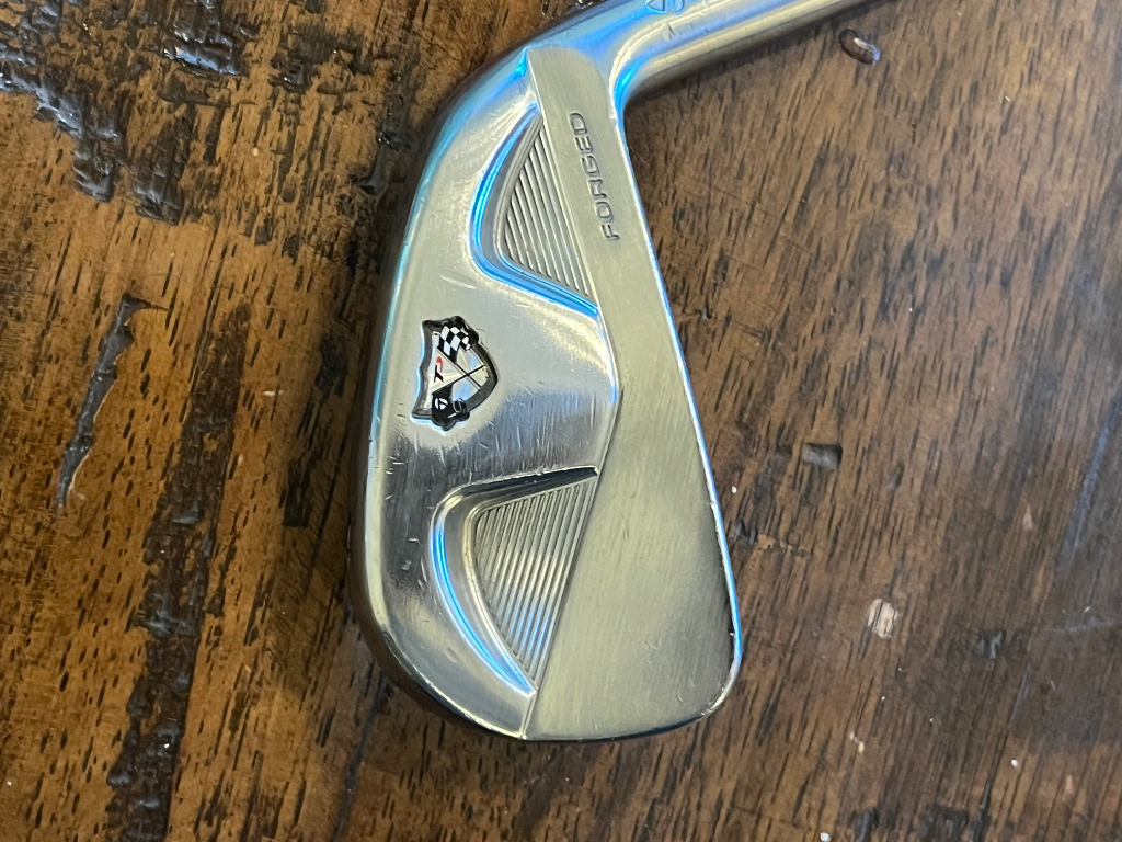 TaylorMade Rac MB Iron Set 4-PW and Matrix Ozik Program 130 Stiff Flex ...