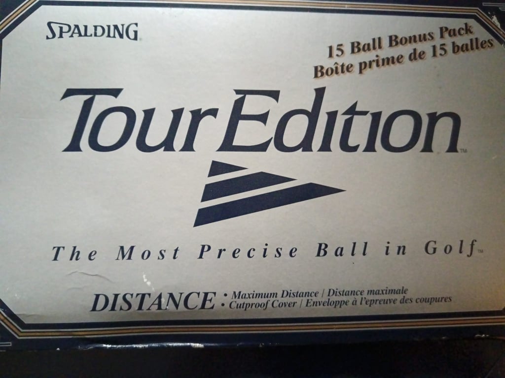 Spalding Tour Edition balls - Classic Golf And Golfers - GolfWRX