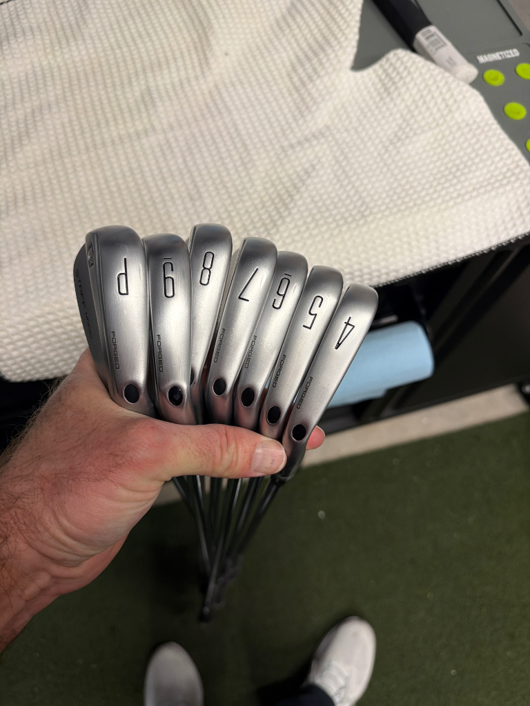 2026 Wilson staff MB, Mizuno S3, Cally Chrome Plated TI Fusion heads ...