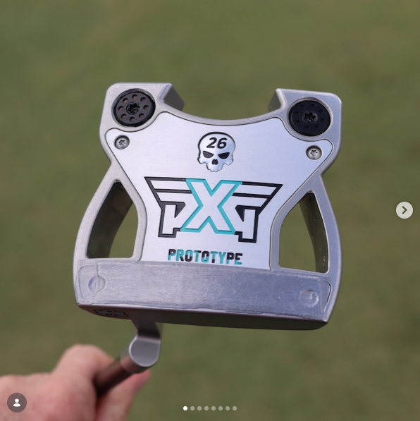 Jake Knapp's custom KBS Knapp Time shaft labels - 2026 Genesis ...