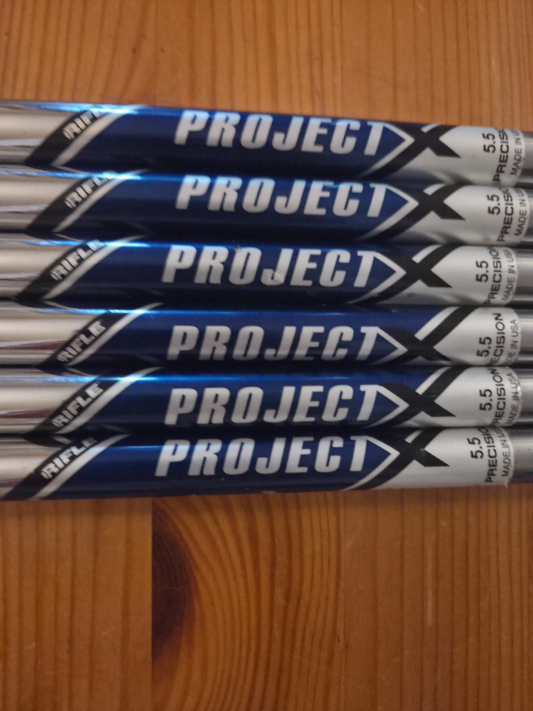 [WTS] SOLD. Project X Rifle 5.5 Taper Tip .355 Iron Pulls, 5-PW - For ...
