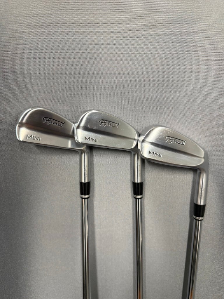 F/S: $650 Fuijimoto Mini Blades Half Set (5, 7, 9 irons) with Oban ...