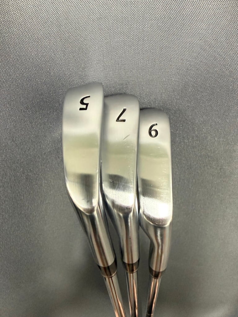 F/S: $650 Fuijimoto Mini Blades Half Set (5, 7, 9 irons) with Oban ...