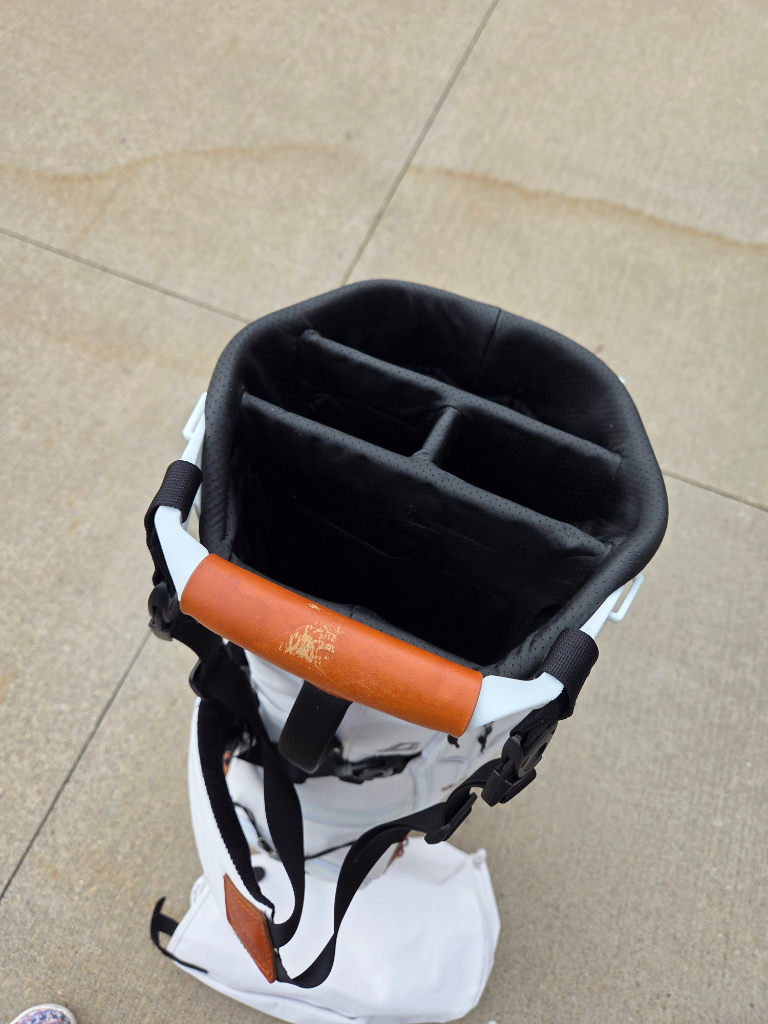 ( CALUSA PINES logo golf bag RaRe !!! ) --- VENTUS driver shaft ...