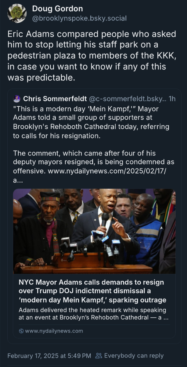 ~*Official NYC Mayor Eric Adams Thread of Nepotistic Hilarity ...