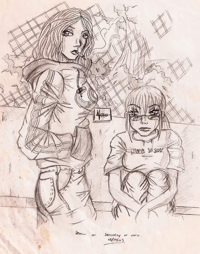 Did you know I used to draw things? (Regret face) - The Shower - Day ...