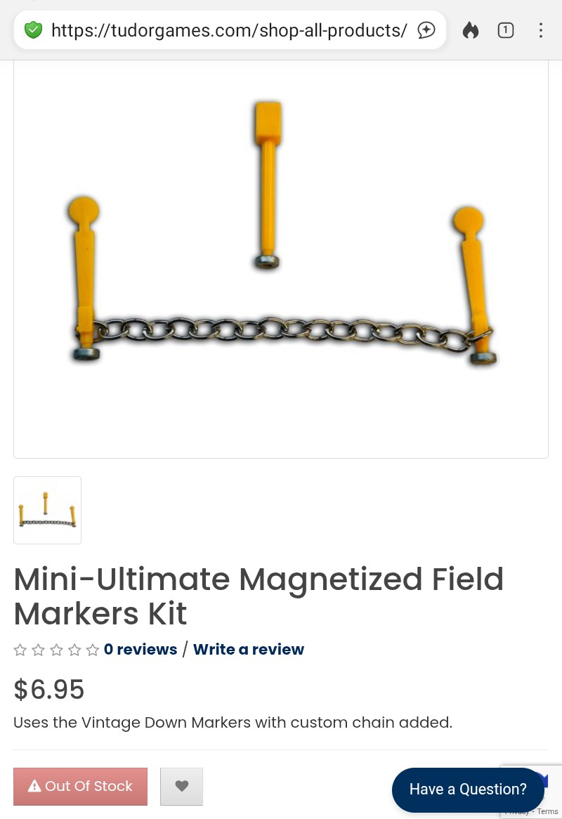 Out Of Stock Items On The Tudor Site... - News and Announcements ...