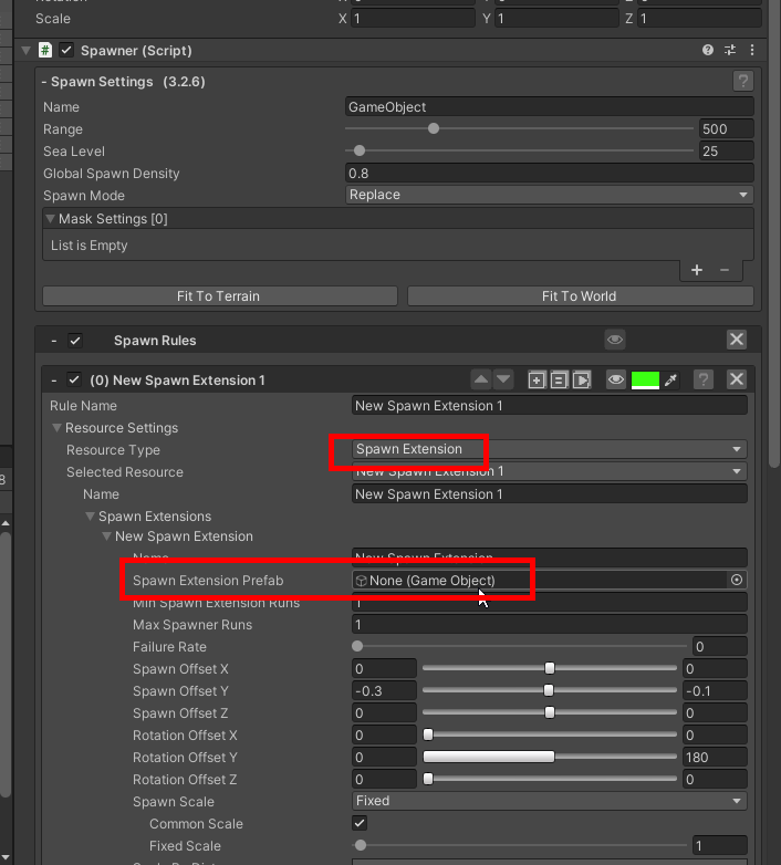 Get transform information of gameobject spawns without placing in world ...
