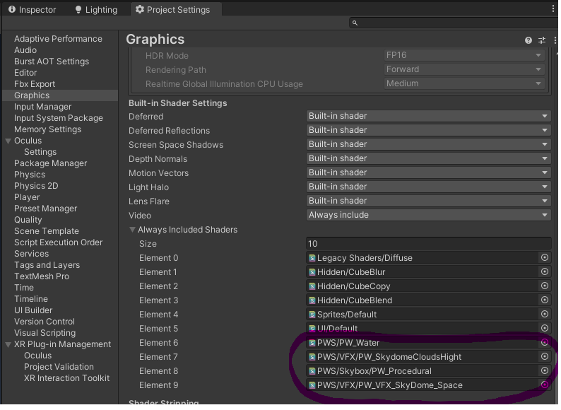 Gaia Water showing pink when loading addressable scene - Gaia & Gaia ...
