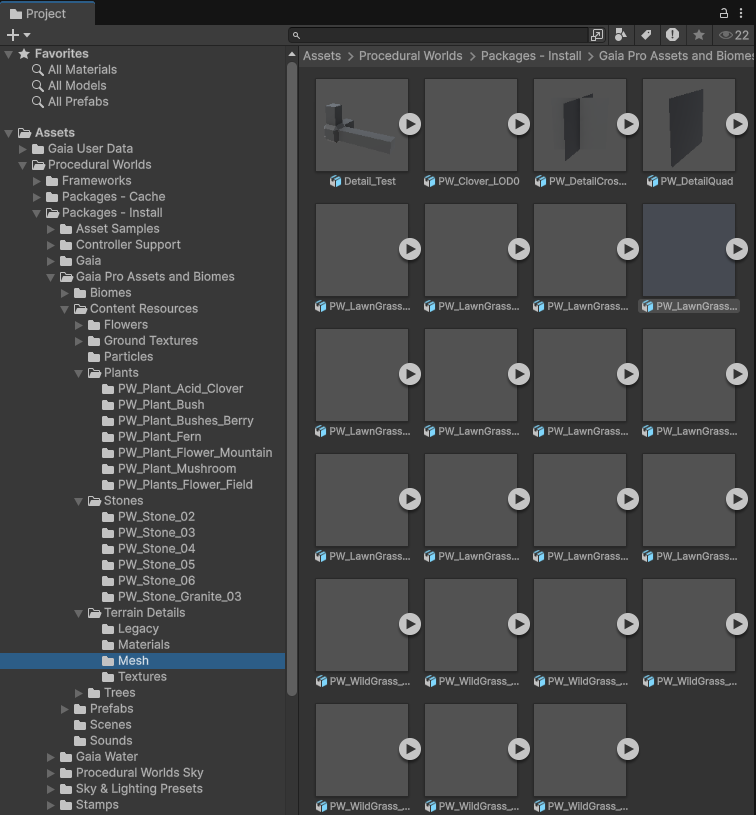 Shadow or Artifact Flicker in Grass (Update) - Gaia & Gaia Pro (All ...