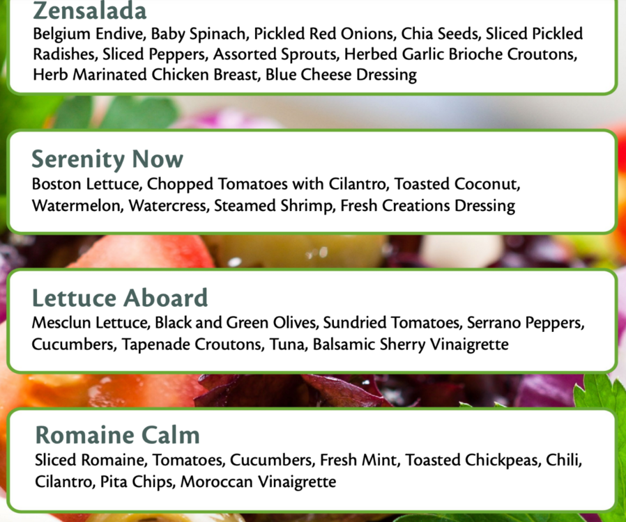 Elation ship salad dressing - Carnival Cruise Line - Cruise Boards