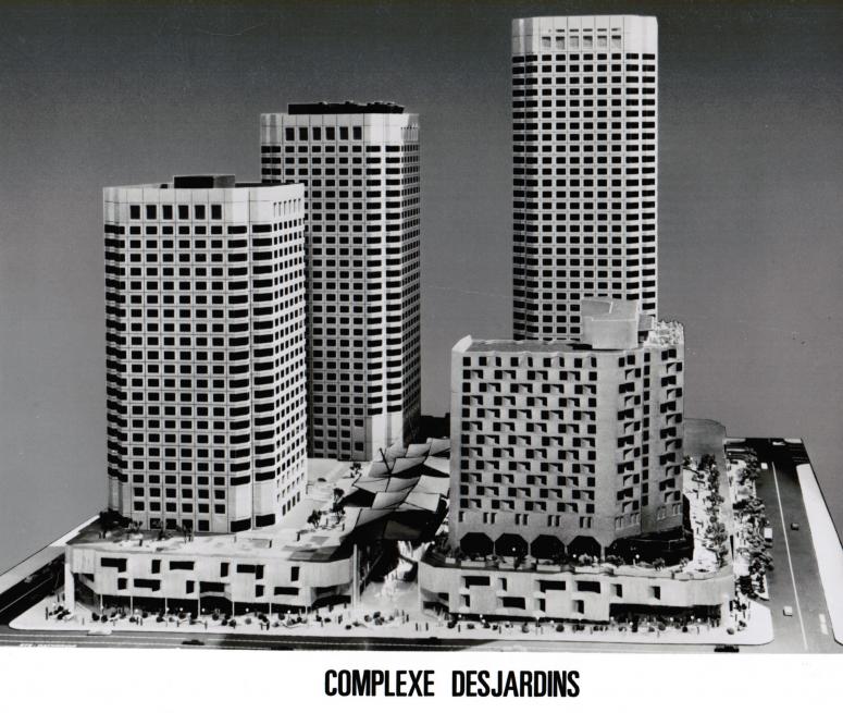 Complexe Desjardins original (1971) - Projets Annulés - MTLURB.com ...