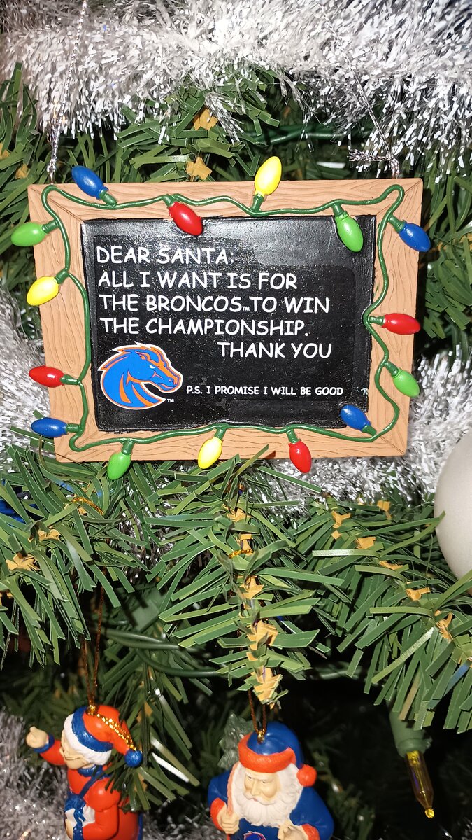 GOOD JUJU v UNLV MWC CHAMPIONSHIP EDITION - Boise State Football Fans ...