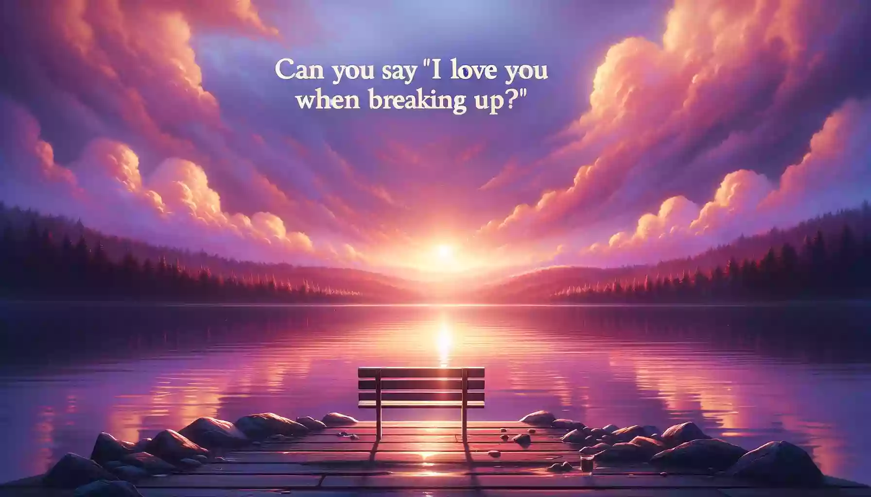 Can You Say I Love You When Breaking Up? - Breaking Up - eNotAlone