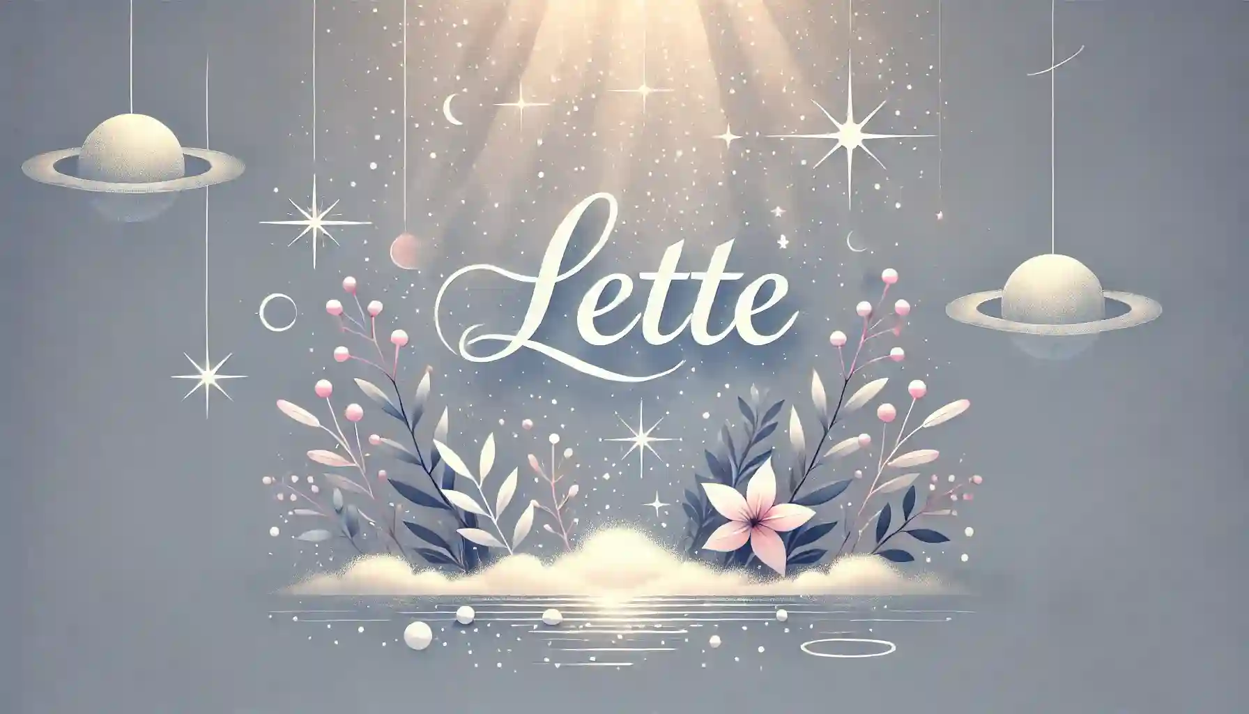 Lette: Meaning, Origin & Popularity - Baby Names