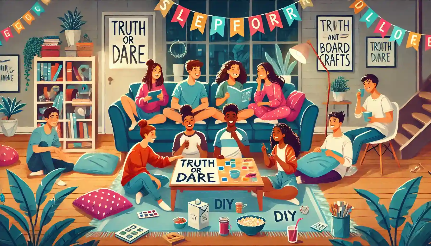 15 Fun Sleepover Games & Activities - Friendship and Friends - eNotAlone