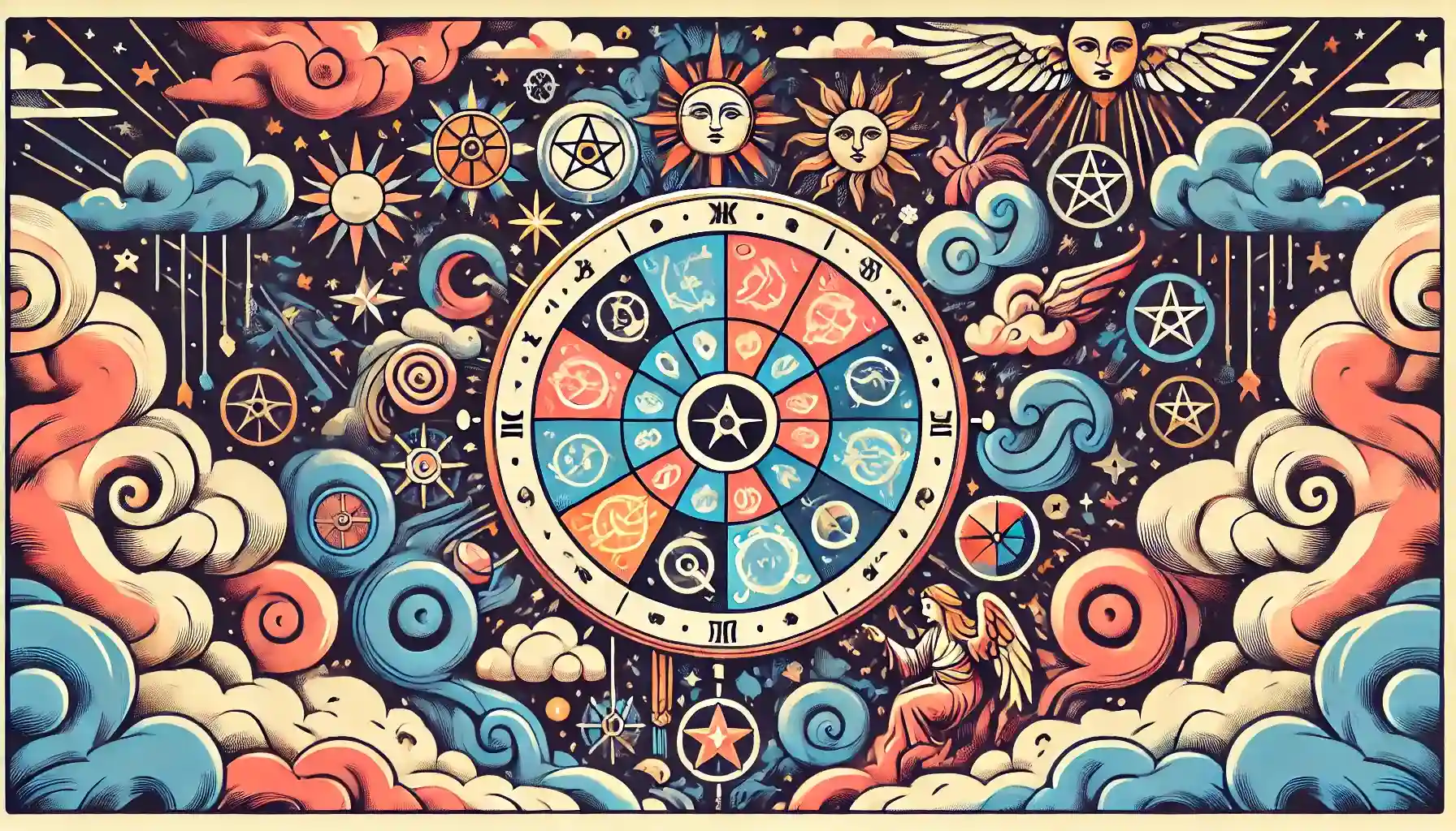 Wheel of Fortune Tarot Card Meanings (Upright & Reversed) - Religion ...