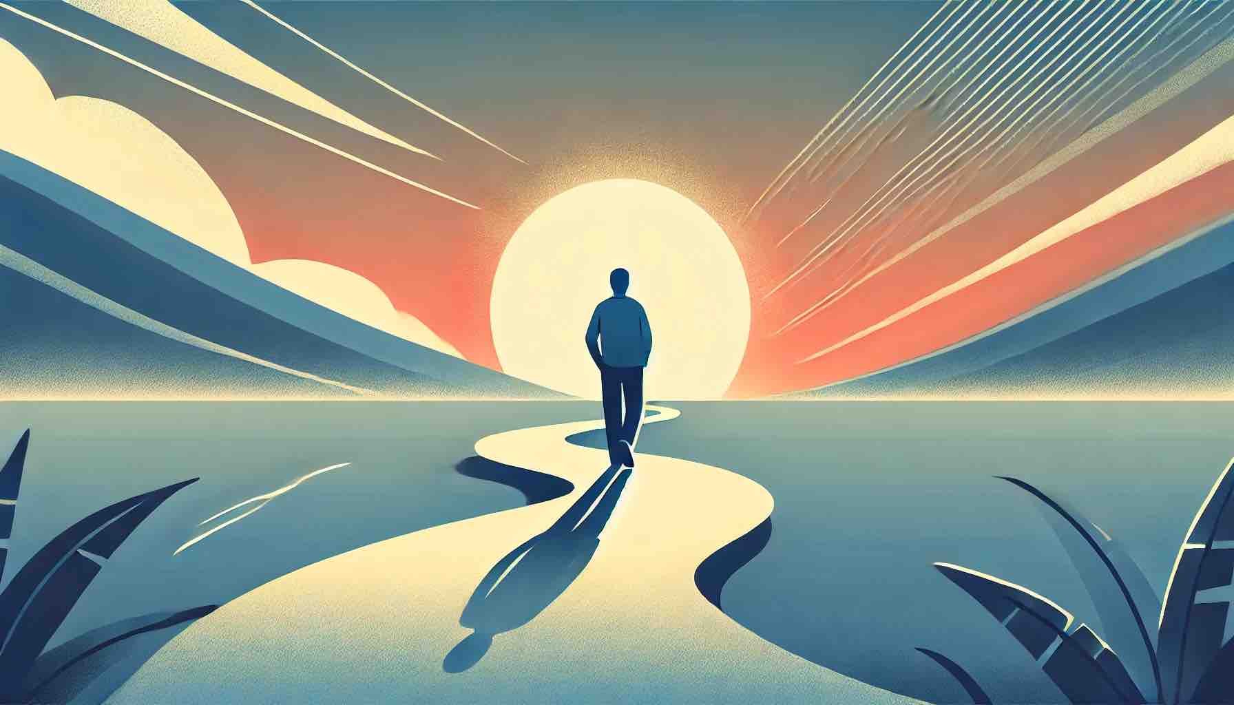 Walking Away: Embrace New Beginnings - Personal Growth - eNotAlone