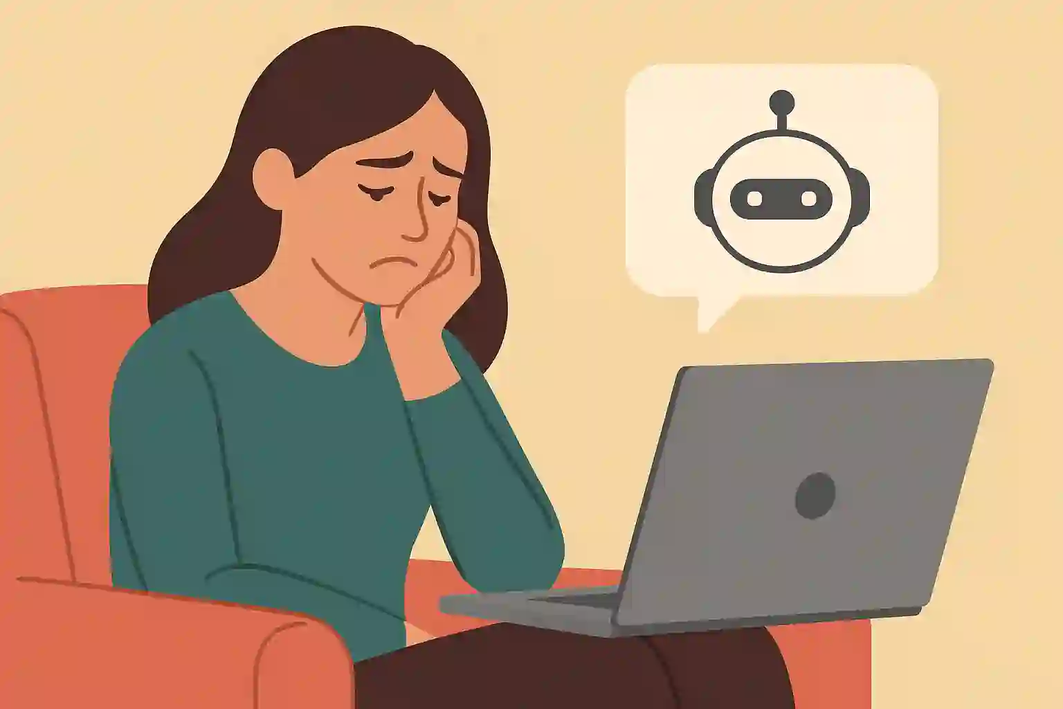 Leaning on AI or Real Connection? - Loneliness - eNotAlone