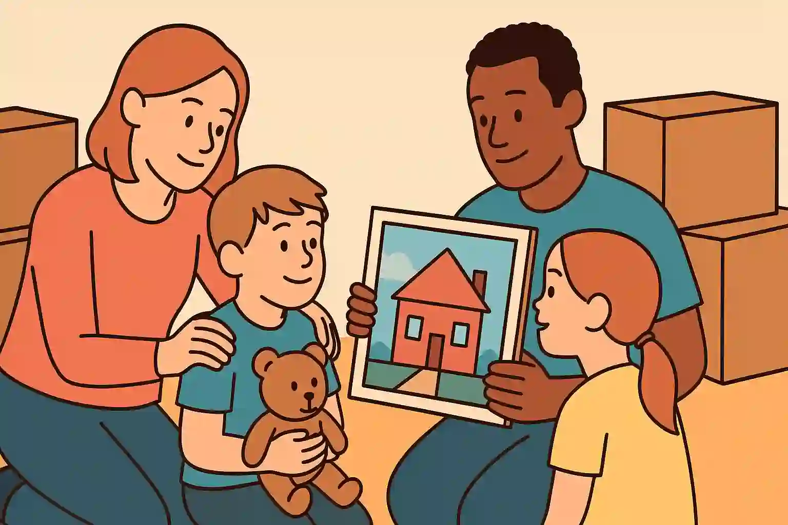 5 Steps to Moving With Kids Smoothly - Parenting & Family - eNotAlone