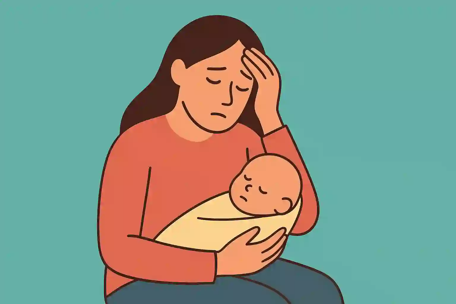7 Realities, 5 Steps for Postpartum Depression - Pregnancy - eNotAlone