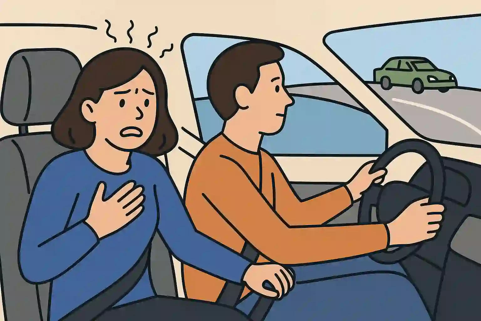 7 Steps to Calm Passenger Anxiety - Mental Health - eNotAlone
