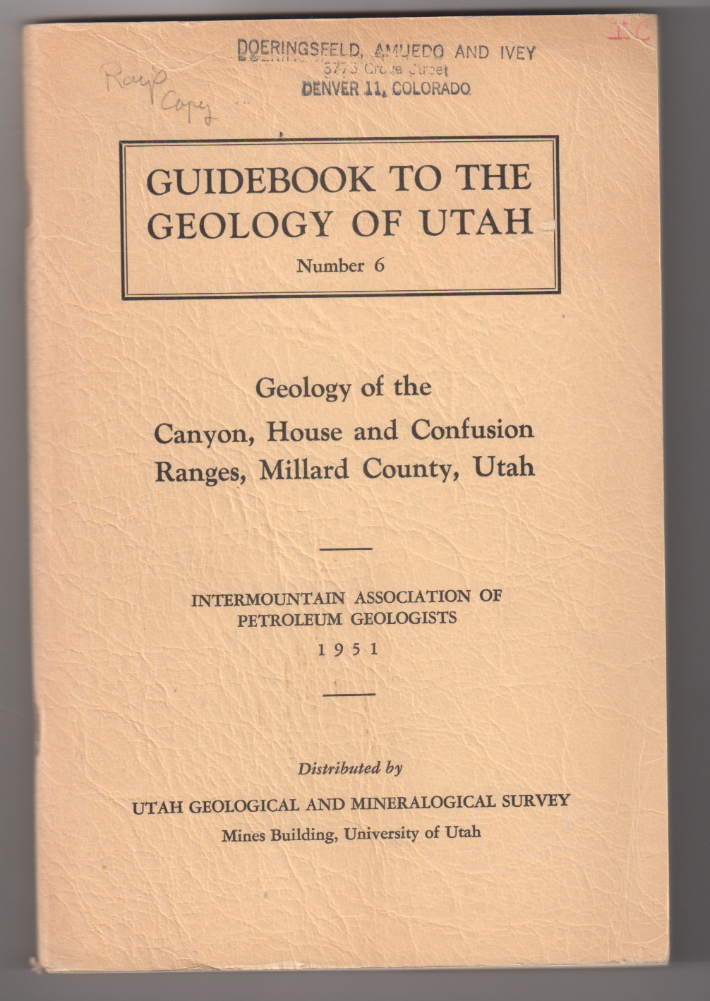 Trilobites: Millard County, Utah- Source Book - Fossil Hunting Trips ...
