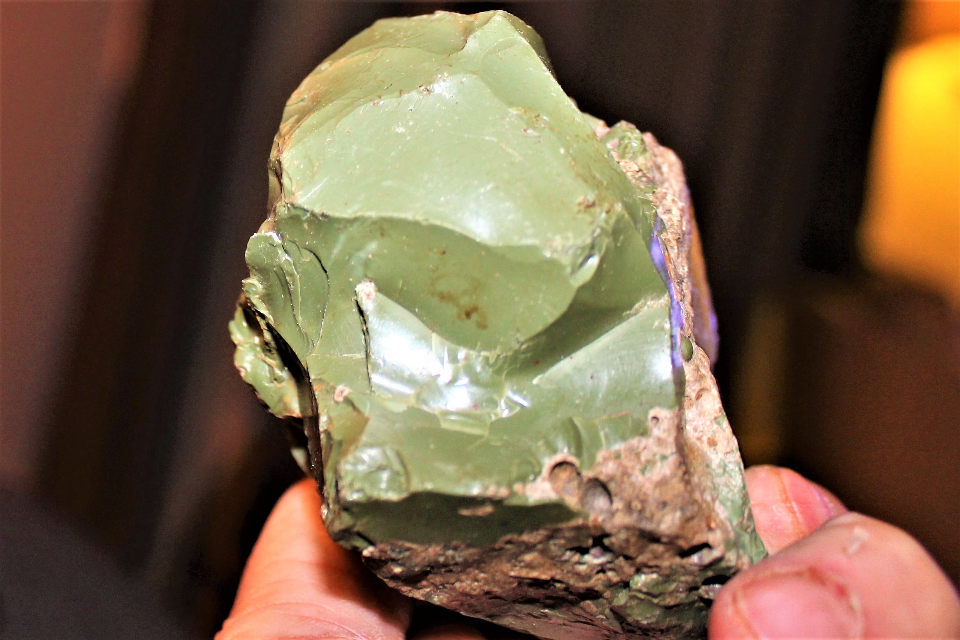 strange green rock ID - Rocks & Minerals - The Fossil Forum