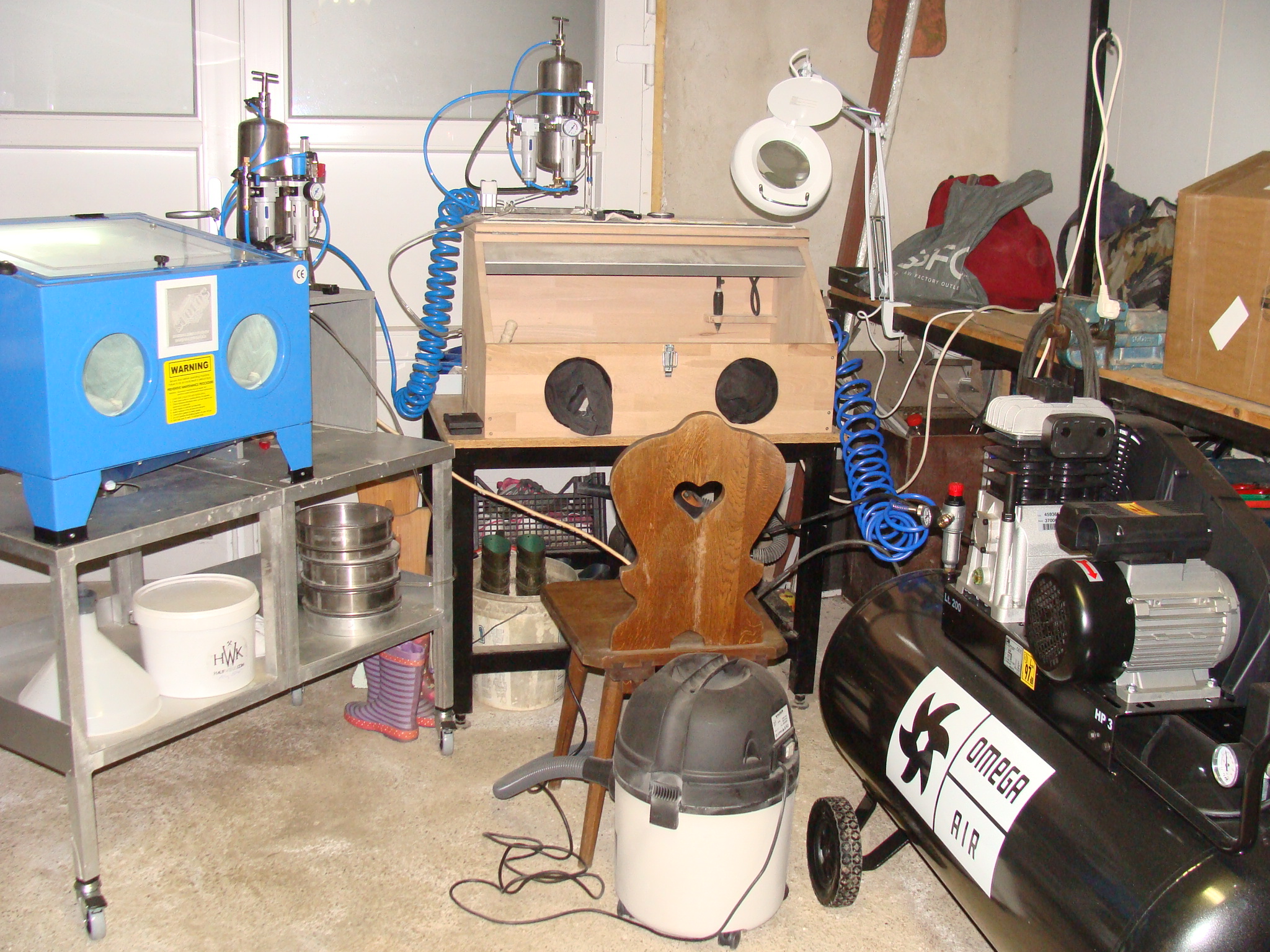 sandblasting fossils - Fossil Preparation - The Fossil Forum
