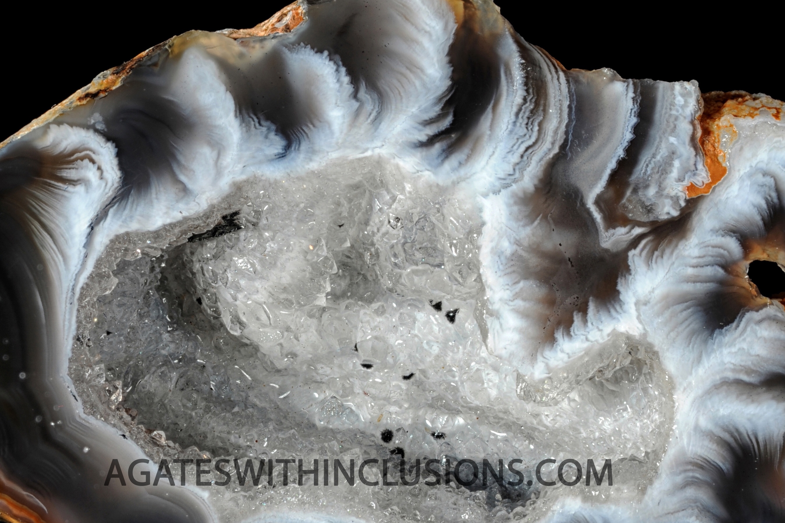 Strange structures on agate - Rocks & Minerals - The Fossil Forum