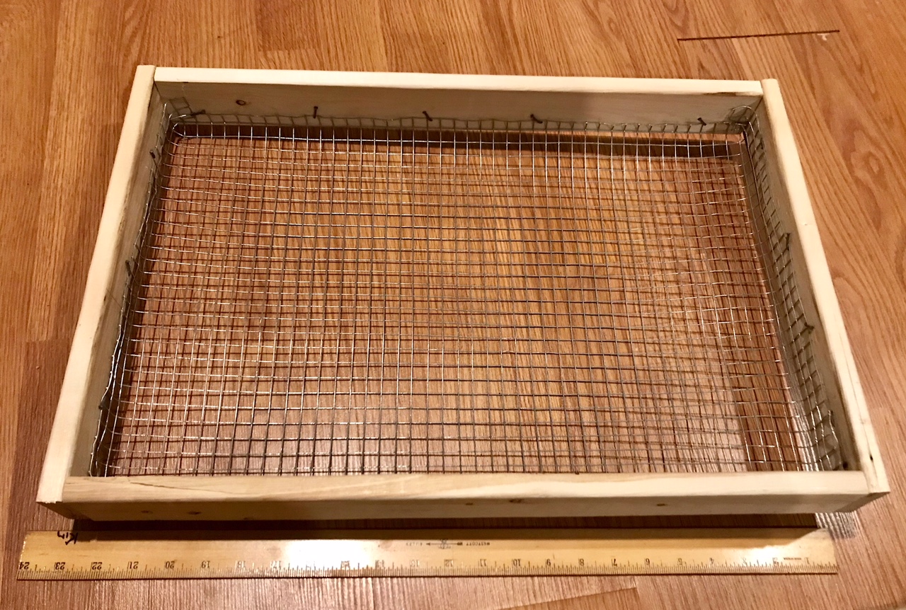 DIY Sifting Screen - Collecting Gear - The Fossil Forum