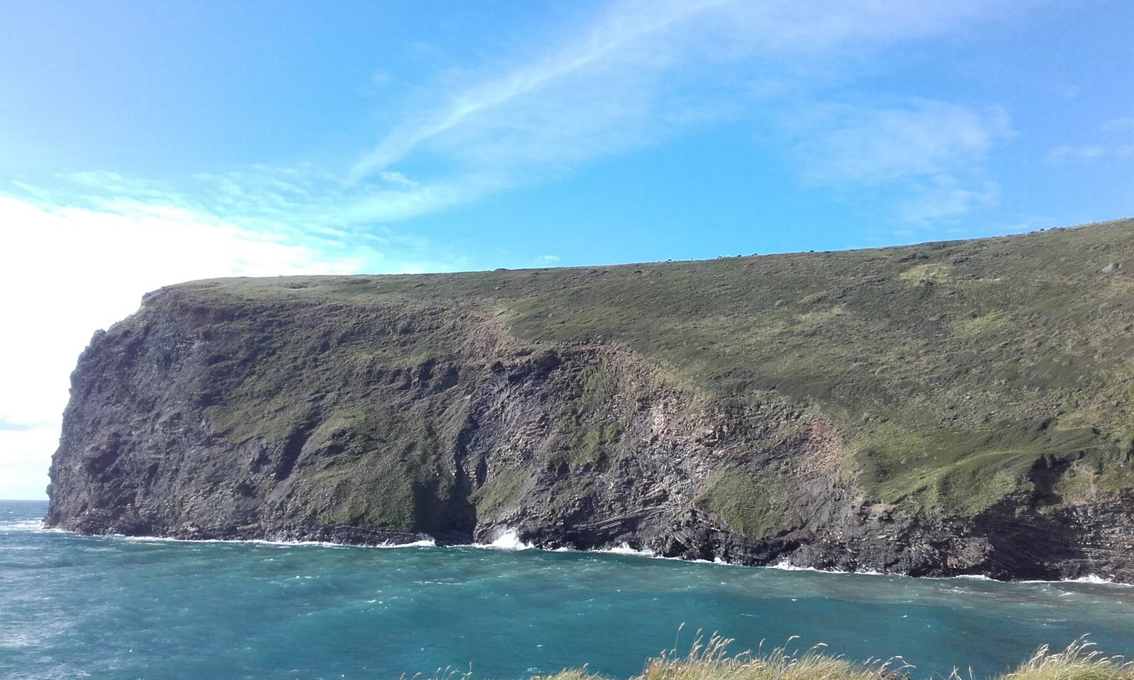 Crackington Formation Cliffs. - Member Collections - The Fossil Forum