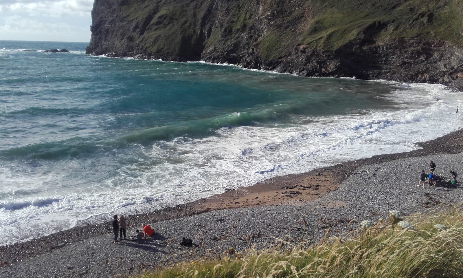 Crackington Formation Cliffs. - Member Collections - The Fossil Forum