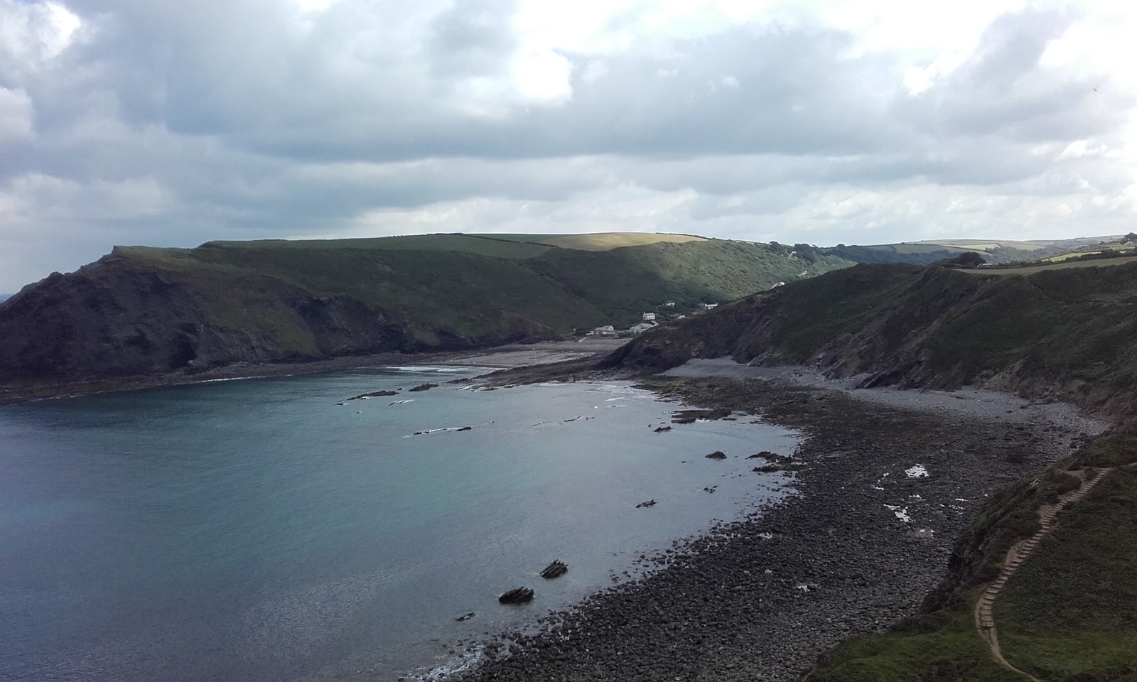 Crackington Formation Cliffs. - Member Collections - The Fossil Forum