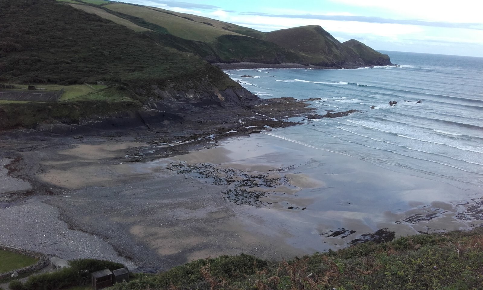 Crackington Formation Cliffs. - Member Collections - The Fossil Forum