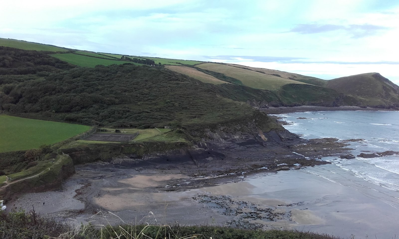 Crackington Formation Cliffs. - Member Collections - The Fossil Forum