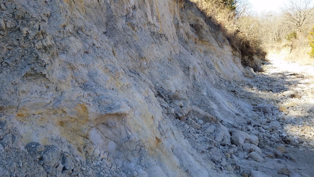 North Texas Central Cook County Antlers Sand Formation - Fossil Hunting ...