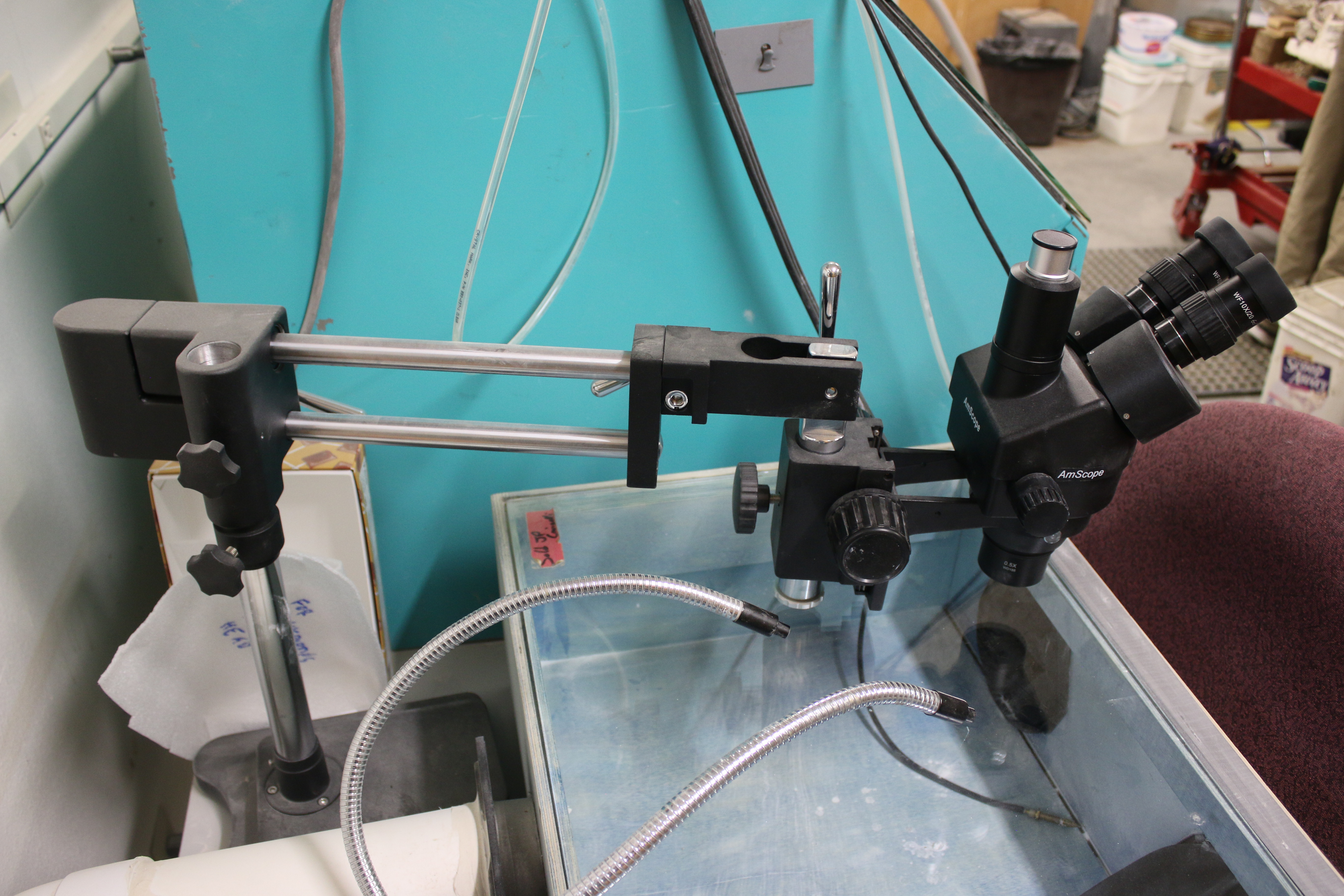 Stereo Prep Microscopes and Boom Stands - Fossil Preparation - The ...